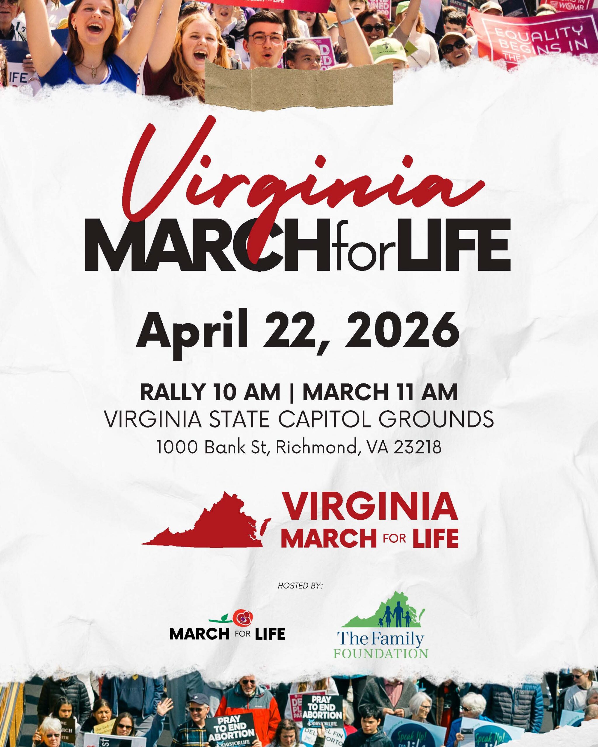 Virginia March for Life - Good Shepherd Catholic Church